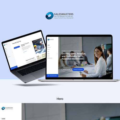 Designs | Create an engaging website for a world leading sales ...