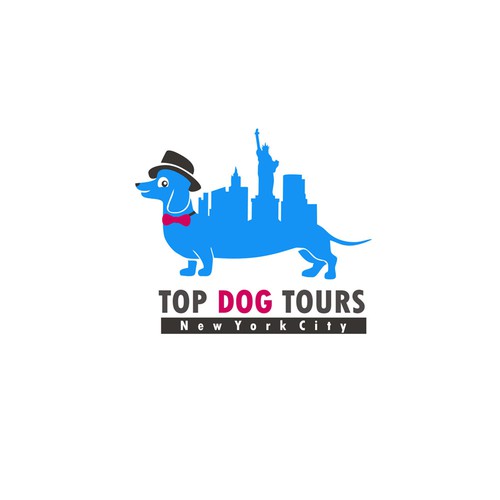 Create a fun cartoony logo/mascot for New York City tour company ...