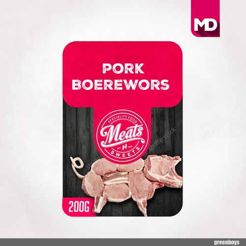 Bites and Boerewors Packaging | Product label contest