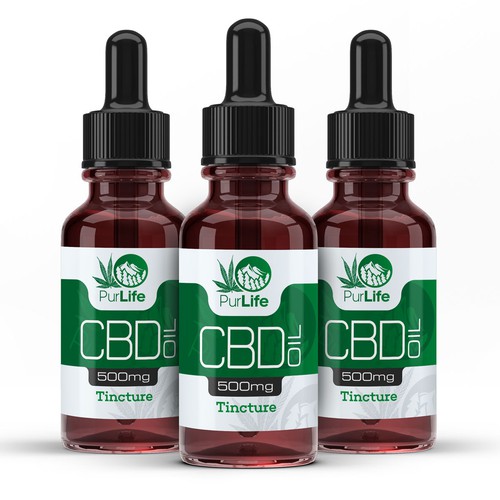 CBD Hemp Oil | Product label contest
