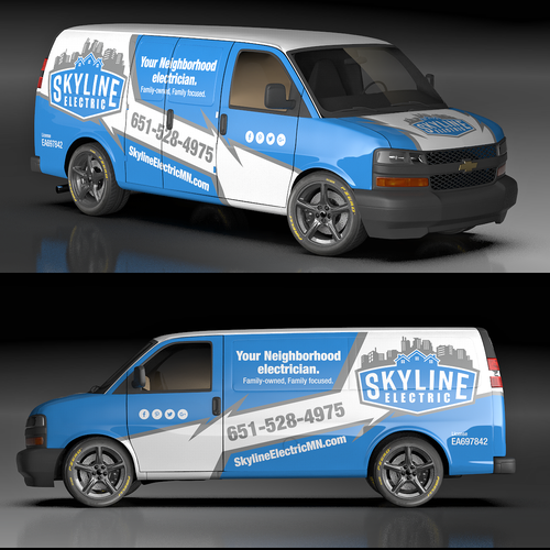 Designs | Looking for a bold memorable VAN WRAP | Car, truck or van ...