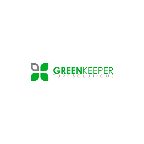 Create a powerful and confident logo for GreenKeeper Turf Solutions ...