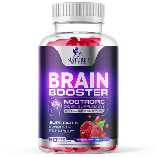 Designs | Brain Booster Supplement Design Needed for Nature's Nutrition ...