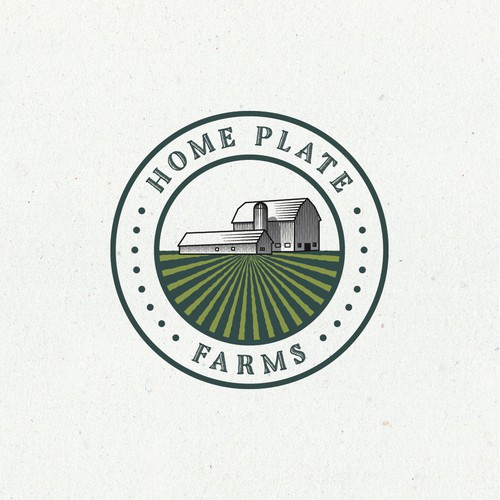 Home Plate Farms Needs Vintage, Classy Farm Setting Logo Needed. Think ...