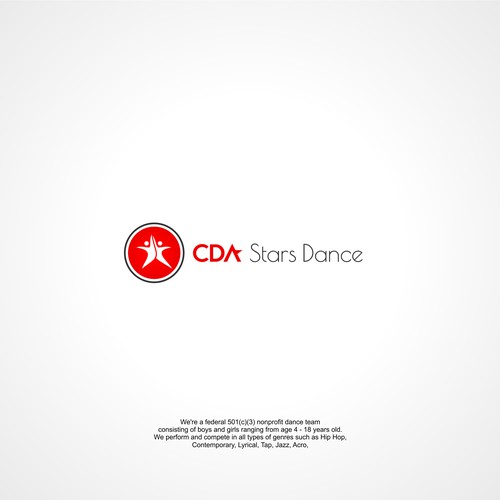 Create an fun & intriguing dance inspired logo for CDA Stars nonprofit ...