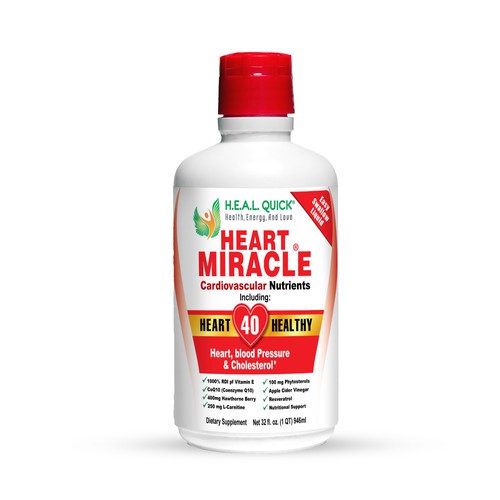 Designs | New look for Heart Miracle | Product label contest
