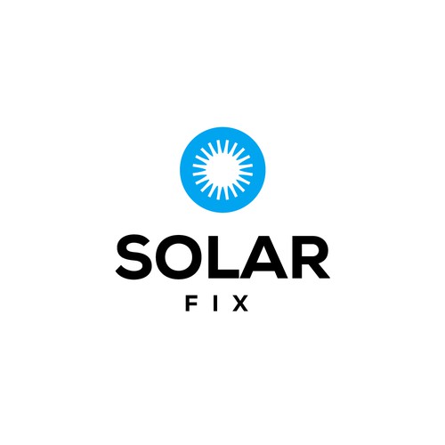 Designs | help us reveal the newest face of the solar repair industry - SolarFix | Logo design ...