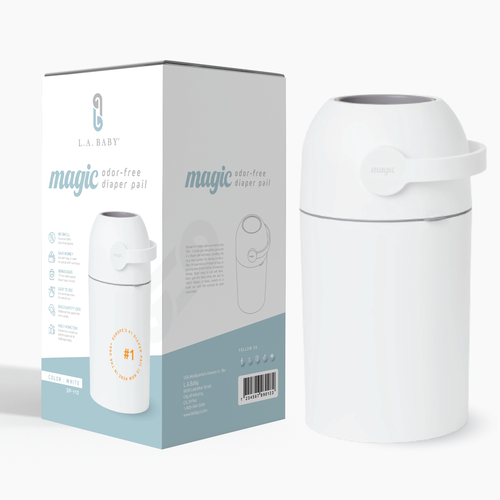 Designs | Create an Attractive & Functional Diaper Pail Packaging ...