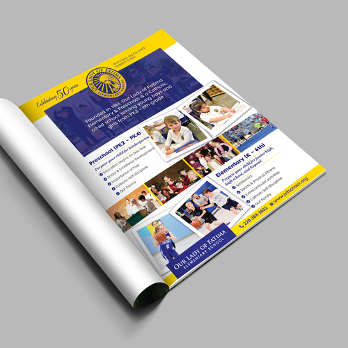 Designs | Design a scintillating magazine ad for elementary school ...