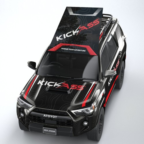 Designs | KickAss Vehicle Wrap | Car, truck or van wrap contest