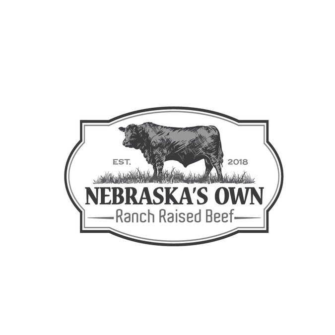 Nebraska's Own - Ranch Raised Beef | Logo design contest