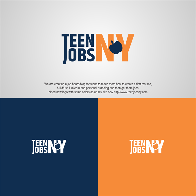 Teen Job website need new logo to bring in the kids | Logo design contest