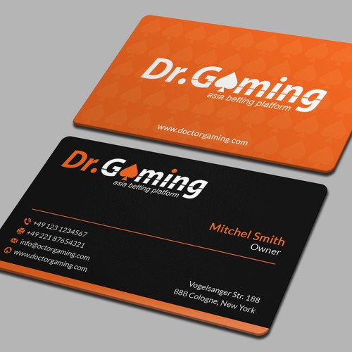 Card Dr.Gaming | Business card contest
