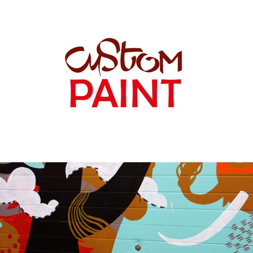 Custom Paint | Logo design contest