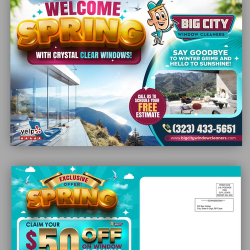 Designs | Double Sided 6x9 EDDM Postcard | Postcard, flyer or print contest