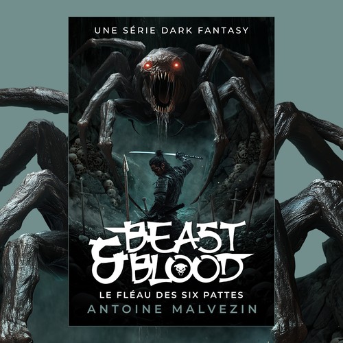 Designs | Book Cover : Dark Fantasy (Creature, Samurai, Gore) | Book ...