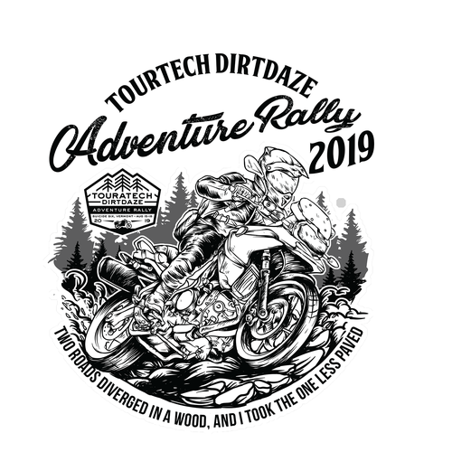 Touratech DirtDaze Adventure Rally Tshirt 2019 | T-shirt contest