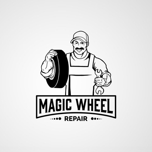 Logo For Magic Wheel Repair | Logo design contest