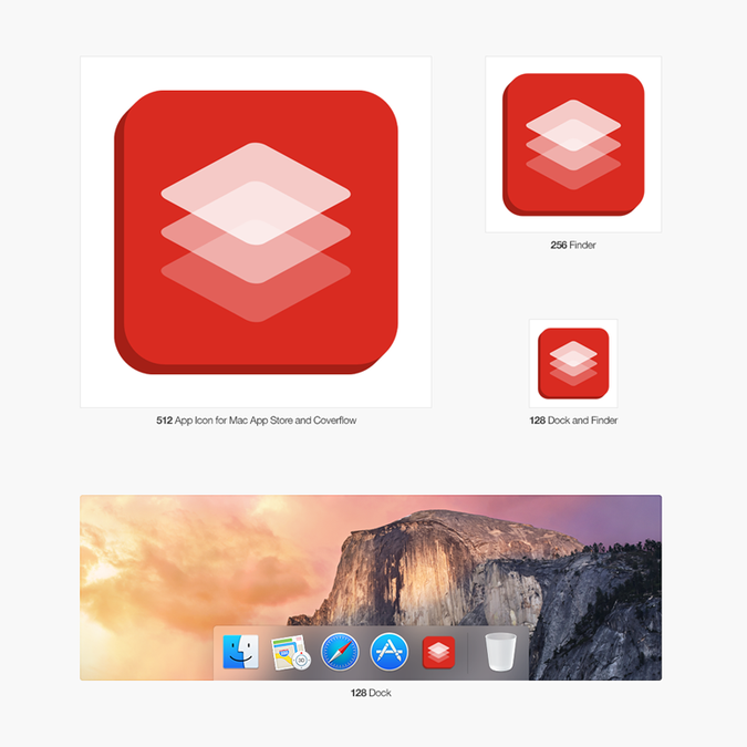 Design a minimalist icon for a Mac App. | Icon or button contest