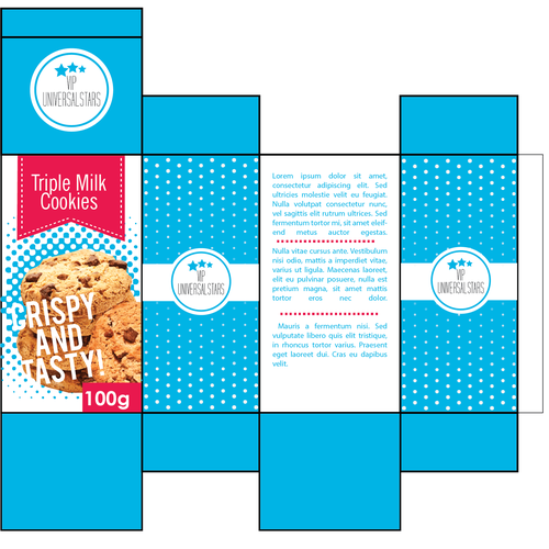 Designs | TRIPLE MILK COOKIES. | Product packaging contest