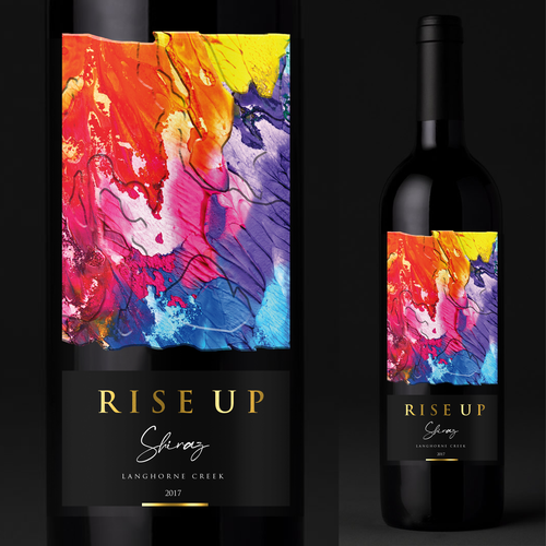 Designs | We need wine label concepts that will 'Rise Up' above the ...