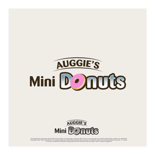 Looking for a modern hipster logo for mini donut shop | Logo design contest