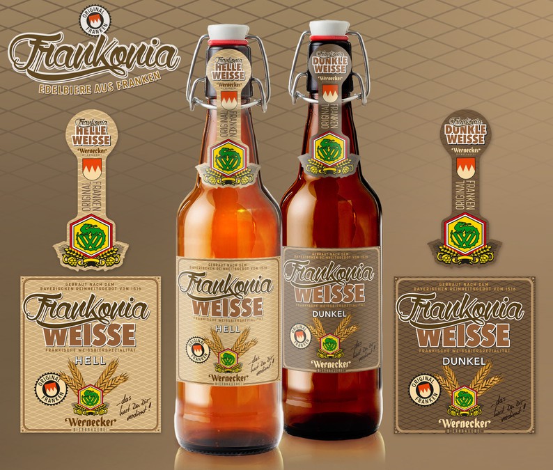 Beer Label for German wheat beer | Product label contest