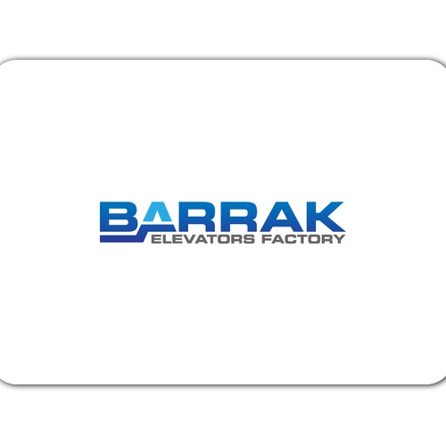 Designs | BARRAK ELEVATORS FACTORY needs a new logo | Logo design contest
