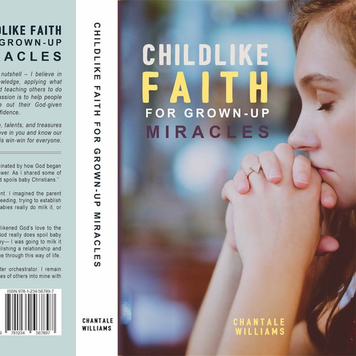 Design a New Grown-Up Book Cover For Childlike Faith for Grown-Up ...