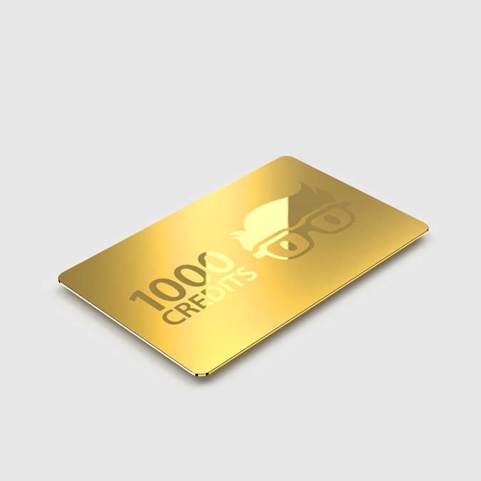 Create a Beautiful Golden "Credit" Card! | Product packaging contest
