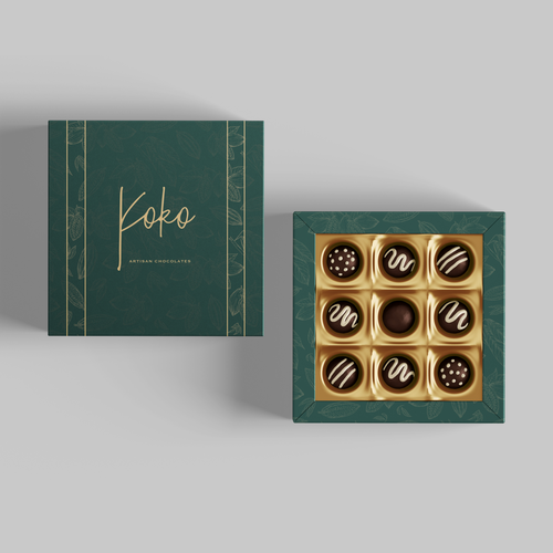 Designs | Design a folding chocolate box | Product packaging contest