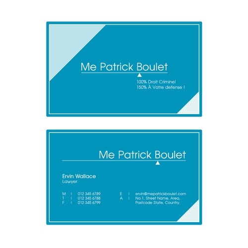 Help Me Patrick Boulet with a new stationery | Stationery contest
