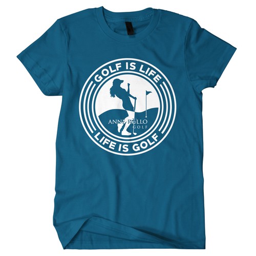 Designs | Anne Rollo Golf T Shirt design | T-shirt contest