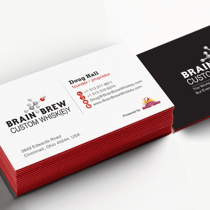 Custom Whiskey Distiller needs Kick Ass Biz Card | Business card contest