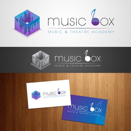 logo for Music Box Music And Theatre Academy | Logo design contest