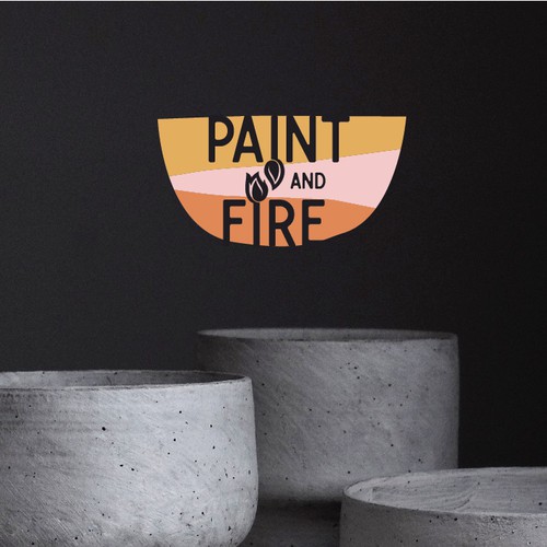 Designs | Modern Paint-your-own-pottery studio looking for logo and ...