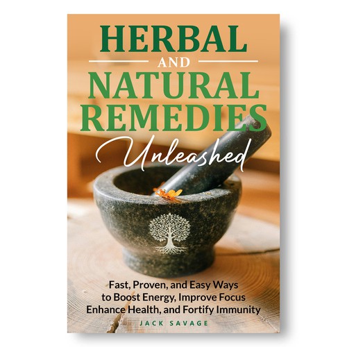 Designs | Powerful and eyecatching Book Cover designs for "Herbal and ...