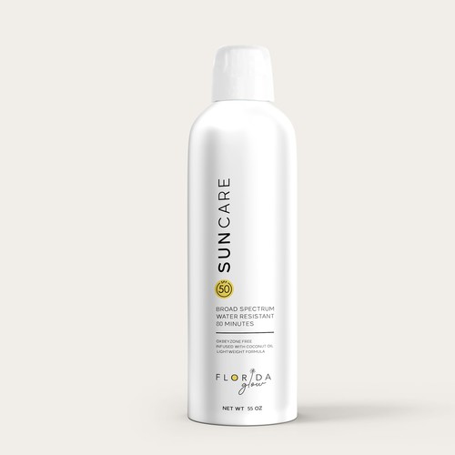 Designs | Florida Glow Sunscreen | Product packaging contest