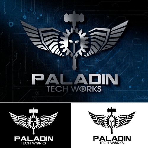 Create an epic logo for Paladin Tech Works | Logo design contest