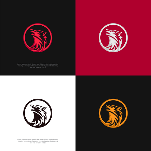 Designs | howl ESports Gamer Logo | Logo design contest