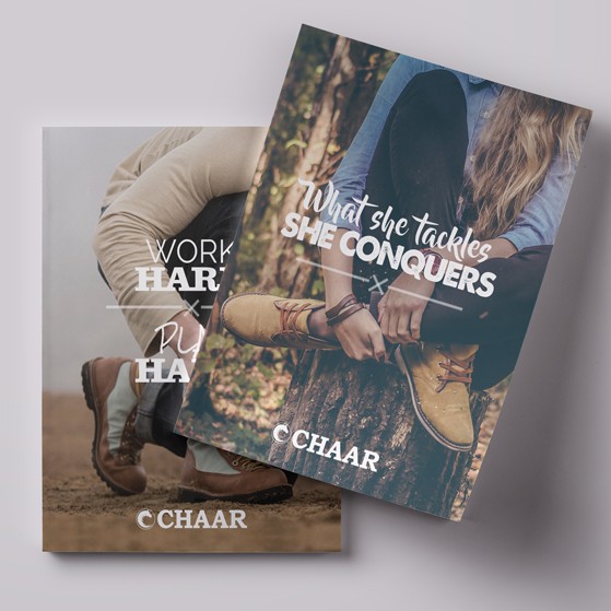 Design a footwear catalog cover | Other book or magazine contest