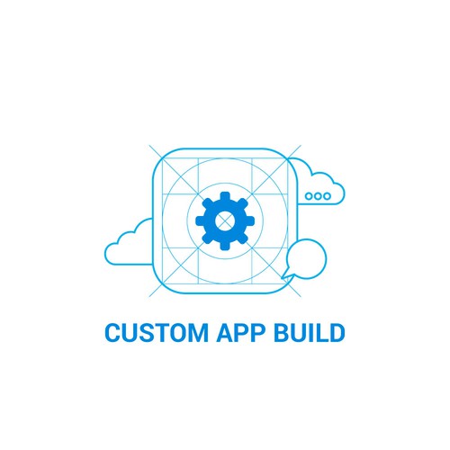 Custom App Build.com logo | Logo design contest