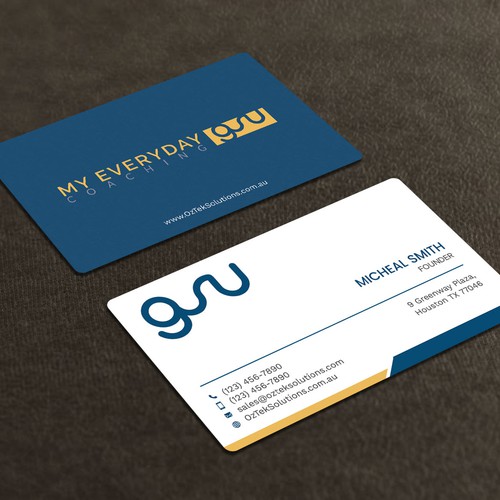 Create a card that shows the "Guru" in every geek! | Business card contest