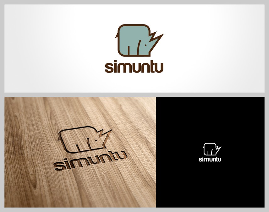 logo for simuntu: A niche social network startup | Logo design contest