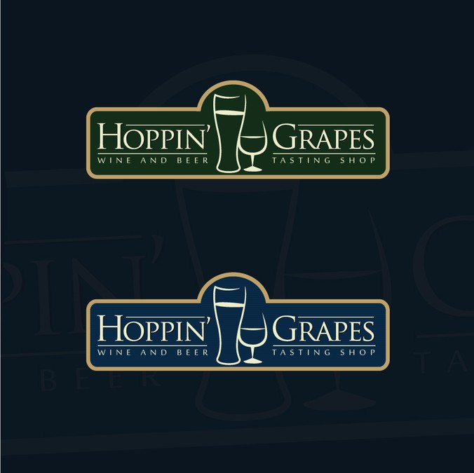 Hoppin' Grapes needs a new logo | Logo design contest