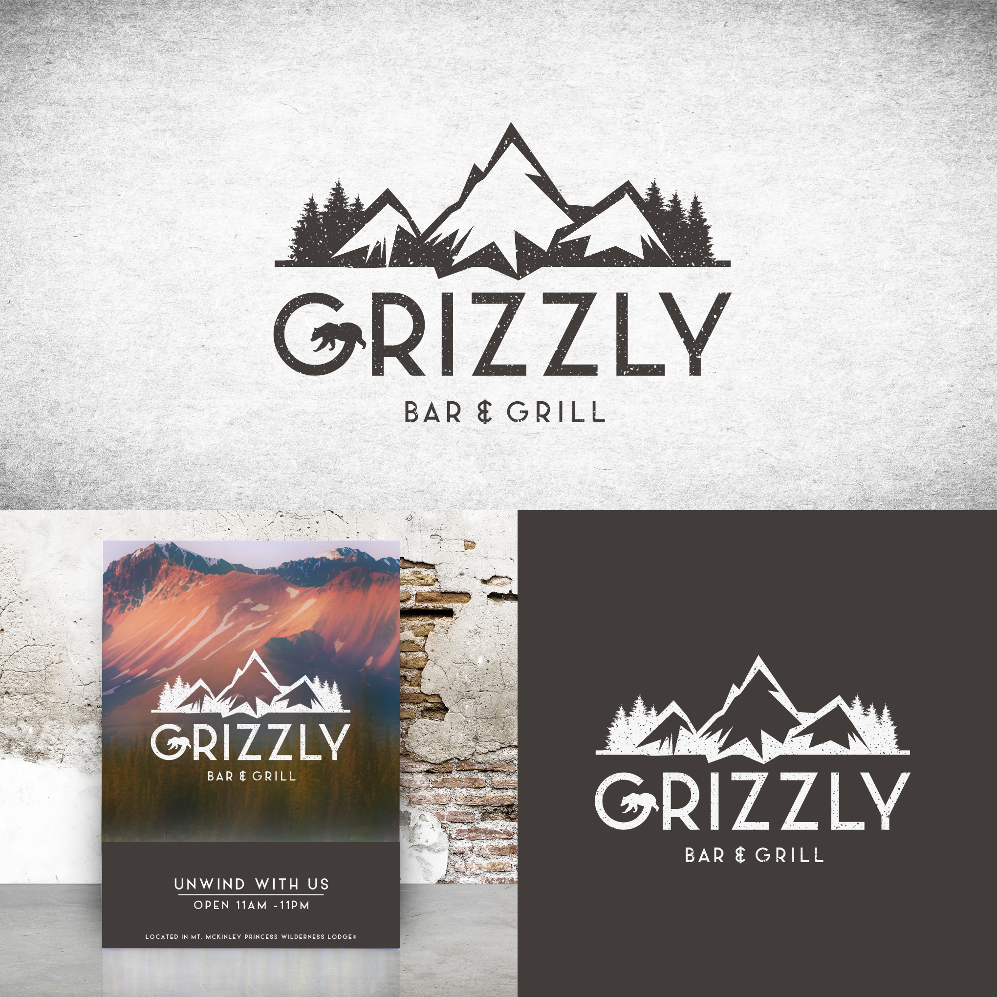 Grizzly Logos - Free Grizzly Logo Ideas, Design & Templates