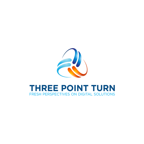 Logo for an innovative digital solutions firm (Three Point Turn) | Logo ...