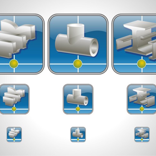 Brand Identity Software Icons for AutoCAD App Store | Button or icon ...
