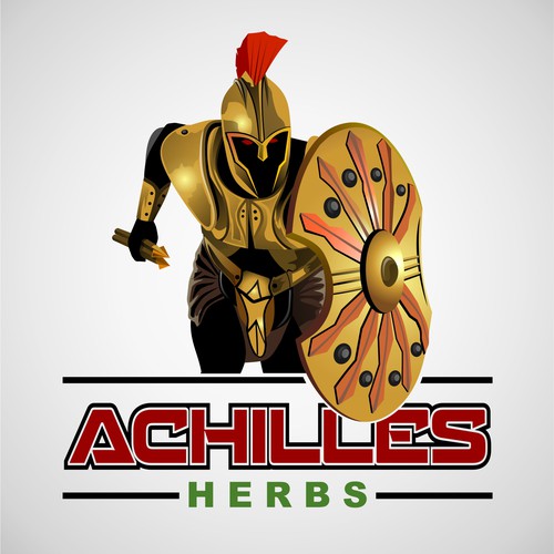 Create a stunningly powerful logo for Achilles Herbs | Logo design contest