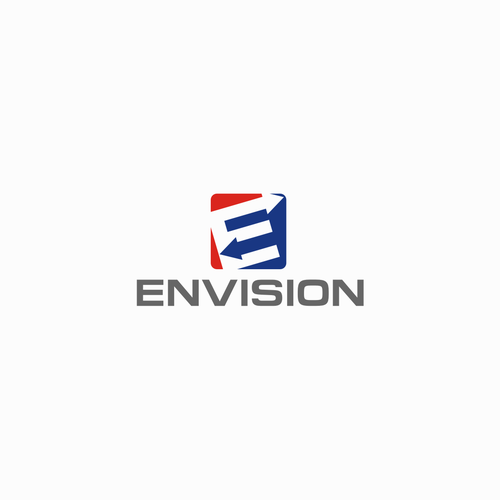 A unique perspective in the clothing industry (Envision) | Logo design ...